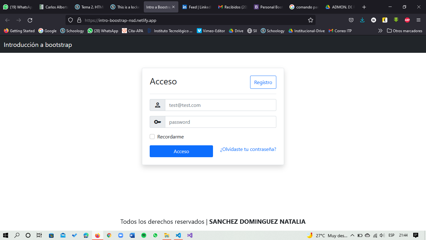 CV Natalia Sánchez Domínguez